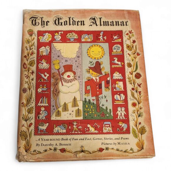 Simon & Schuster | Accents | Vintage 94s The Golden Almanac By Dorothy ...